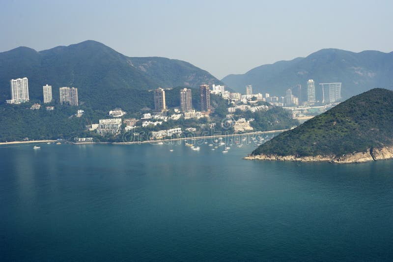 Deep Water Bay in Hongkong stock photo. Image of famous - 36717496