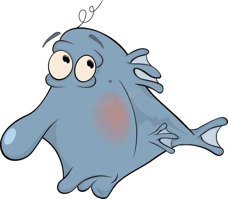 Sad Blue Fish Stock Illustrations – 266 Sad Blue Fish Stock ...