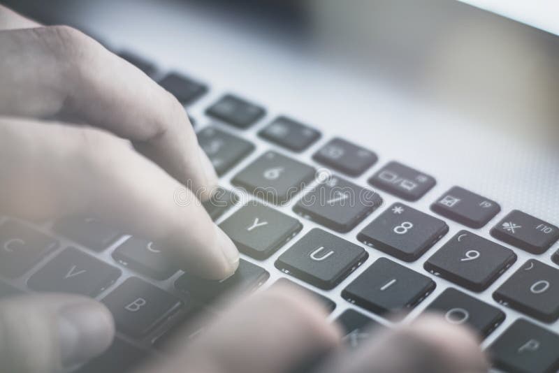 Deep Web Close Up Russian Hacker Hacking the Server in the Dark Web ...