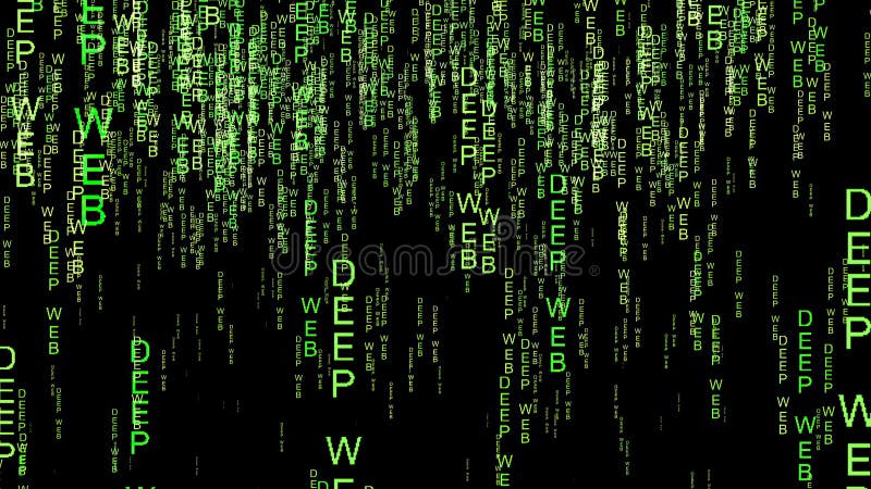 Deep Web Code on the Internet Stock Illustration - Illustration of sign ...