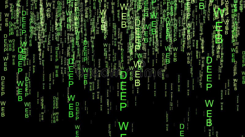 Deep Web Code on the Internet Stock Illustration - Illustration of ...