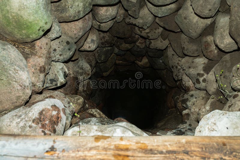 Deep Well with Drinking Water at Kollassaare Farm Stock Photo - Image ...