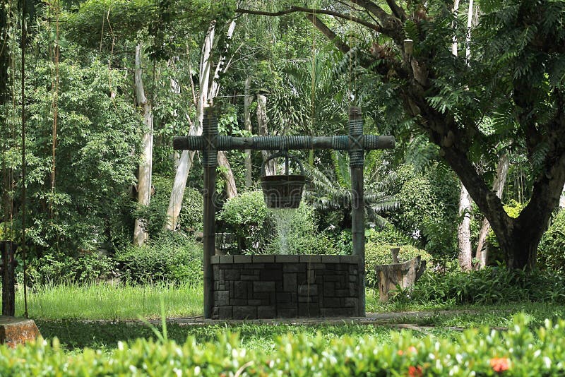 Deep-well in the forest editorial photo. Image of forest - 59113056