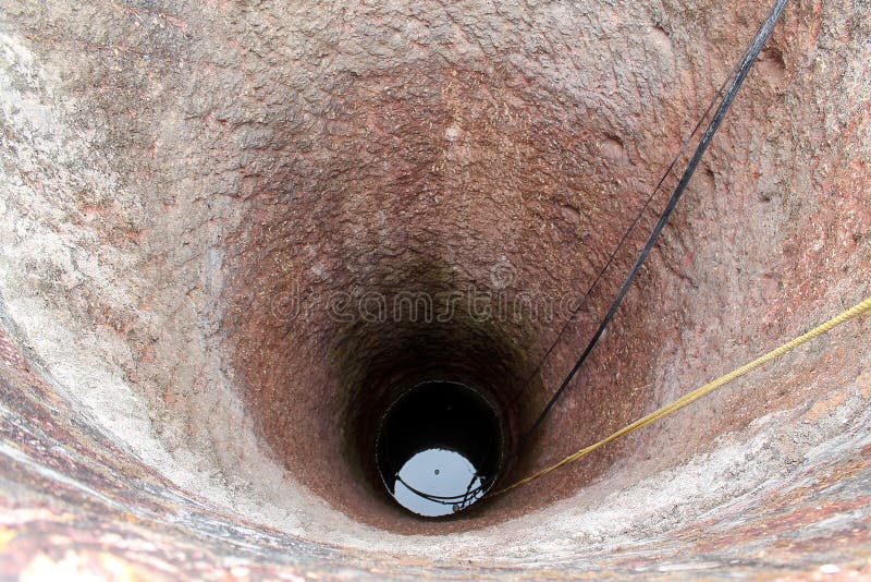 Deep well stock image. Image of cool, deep, villagers - 97498881