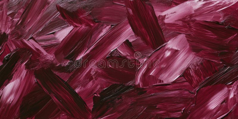 Deep Wine Red Background Abstract Brush Strokes Create Chaotic ...