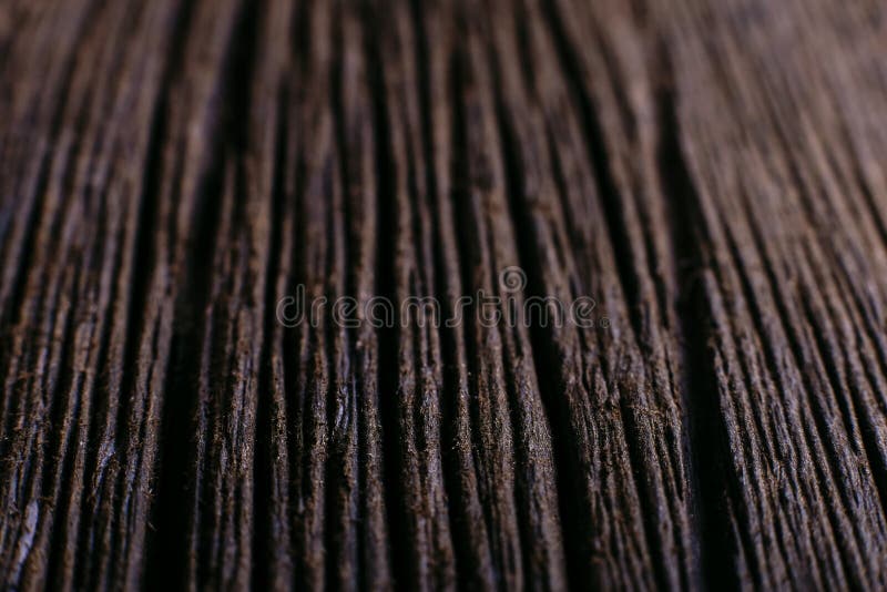 Deep Wood Texture, Dark Background with Shallow Depth of Field Stock ...