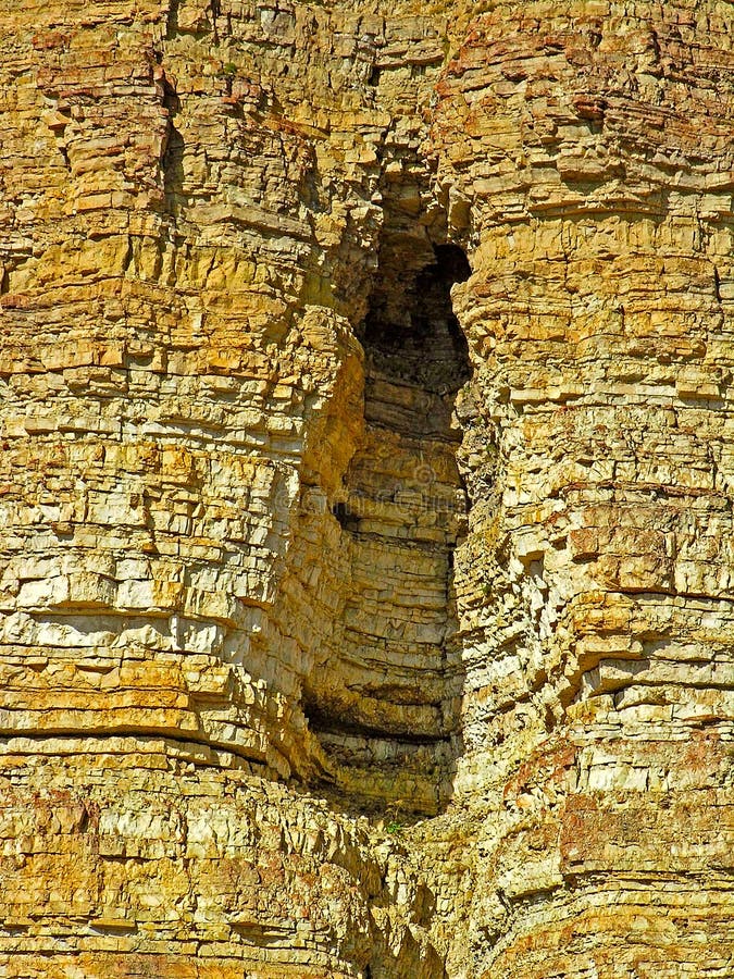 Deepening in a rock stock photo. Image of view, rock, caucasus - 7490592