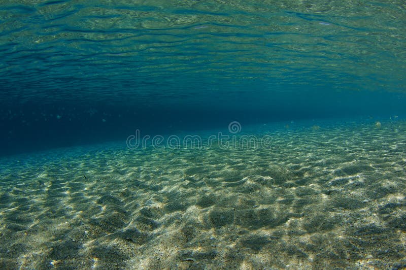 Underwater Slope with Boulders Stock Image - Image of matheson ...