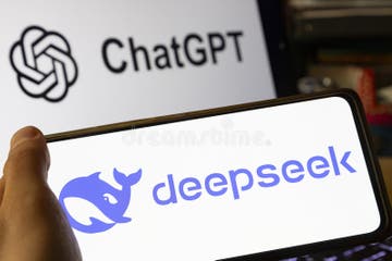 DeepSeek. Artificial Intelligence. CHATGPT. Artificial Intelligence Chat. Application Design ...
