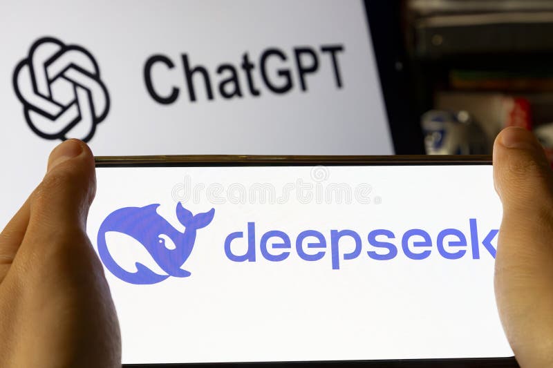 DeepSeek. Artificial Intelligence. CHATGPT. Artificial Intelligence Chat. Application Design ...