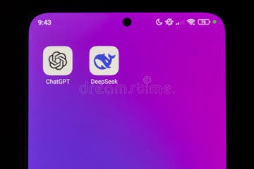 DeepSeek. Artificial Intelligence. CHATGPT. Artificial Intelligence Chat. Application Design ...