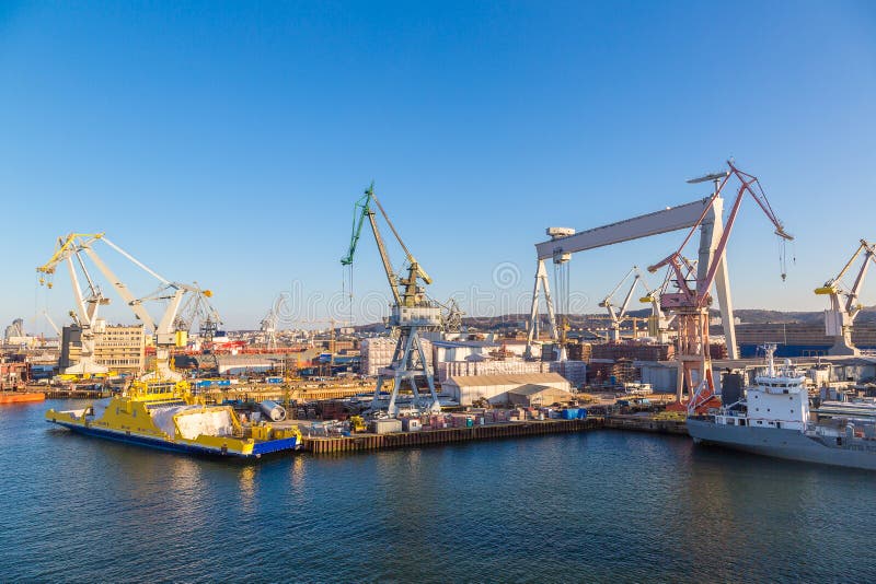 Deepwater Container Terminal in Gdansk Stock Image - Image of container ... Deepwater Container Terminal in Gdansk Stock Image - Image of container ...