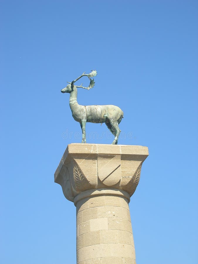 221 Deer Monument Rhodes Stock Photos - Free & Royalty-Free Stock ...