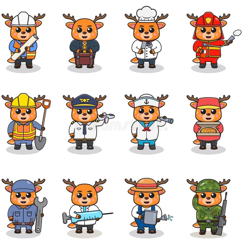 Engineer Deer Stock Illustrations – 13 Engineer Deer Stock ...