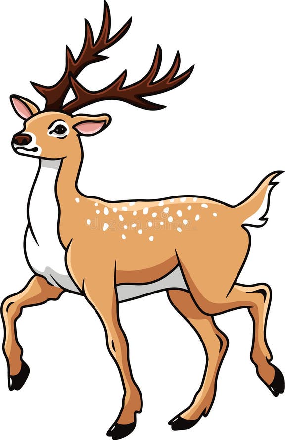 Deer Clipart Vector stock vector. Illustration of layers - 276588752
