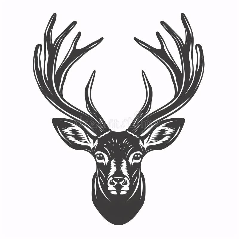 Deer Head Design Stock Illustrations – 32,263 Deer Head Design Stock ...