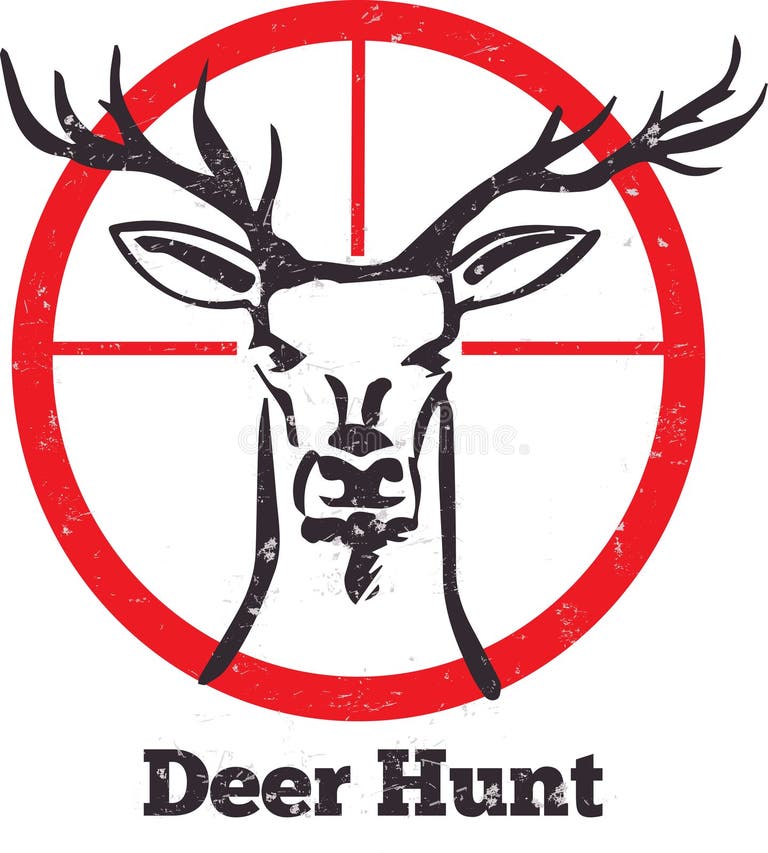 Deer Head Target Vector Stock Illustrations – 1,158 Deer Head Target ...