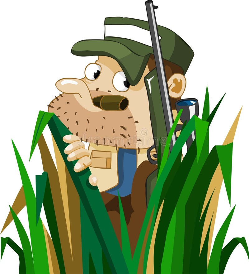 Deer Hunter Cartoon Stock Illustrations – 1,137 Deer Hunter Cartoon ...