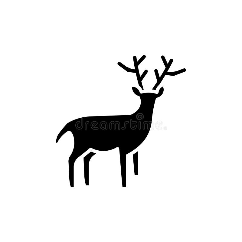 Whitetail Deer Simple Stock Illustrations – 49 Whitetail Deer Simple ...