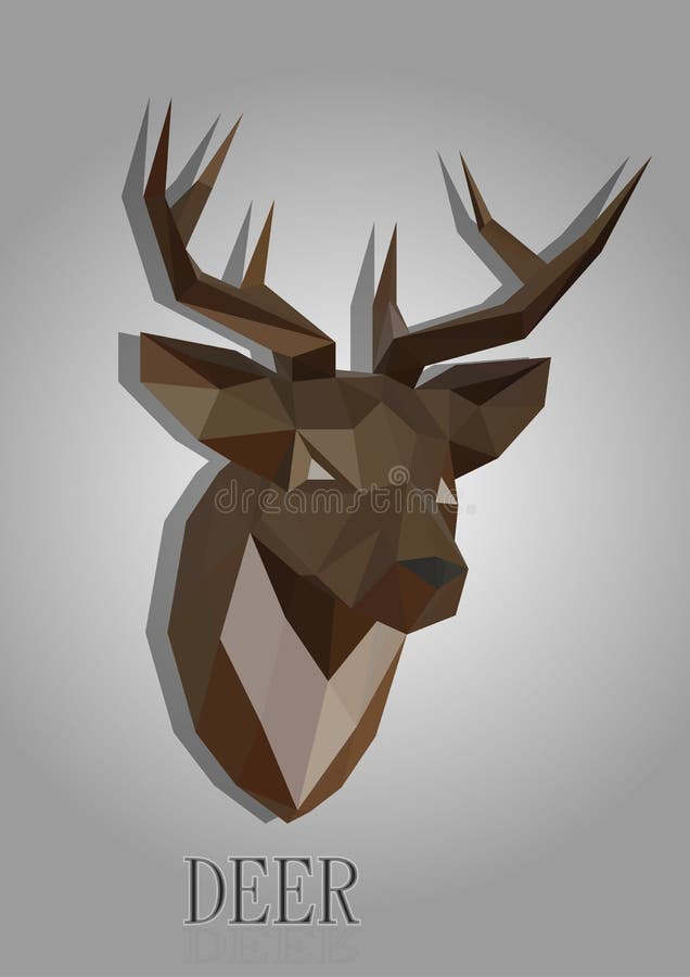 Deer Vector Polygon Stock Illustrations – 927 Deer Vector Polygon Stock ...