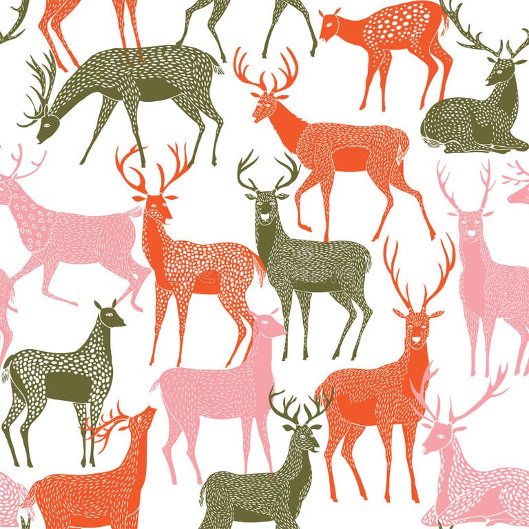 Doe Pattern Stock Illustrations – 1,008 Doe Pattern Stock Illustrations ...