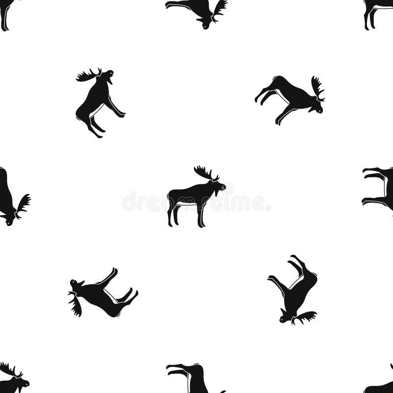 Buck Pattern Black White Stock Illustrations – 215 Buck Pattern Black ...