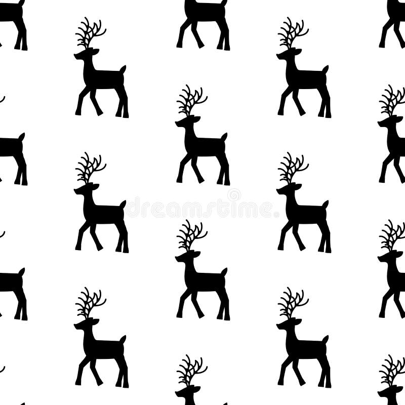 Deer Pattern Stock Illustrations – 56,597 Deer Pattern Stock ...