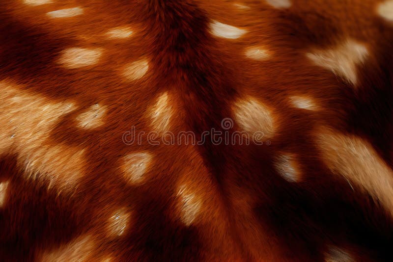 Deer Skin Texture Background, Spotted Deer Fur Pattern, Generative AI ...