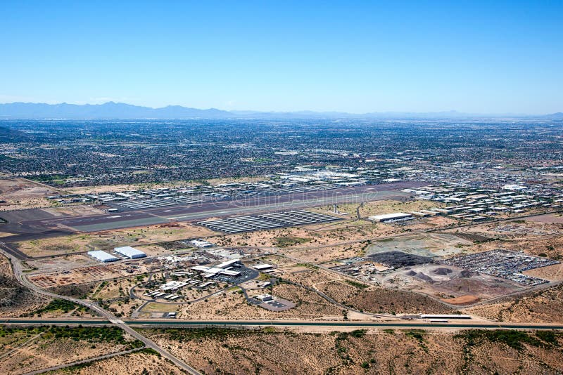 Deer Valley Airport stock image. Image of business, industrial - 44644671