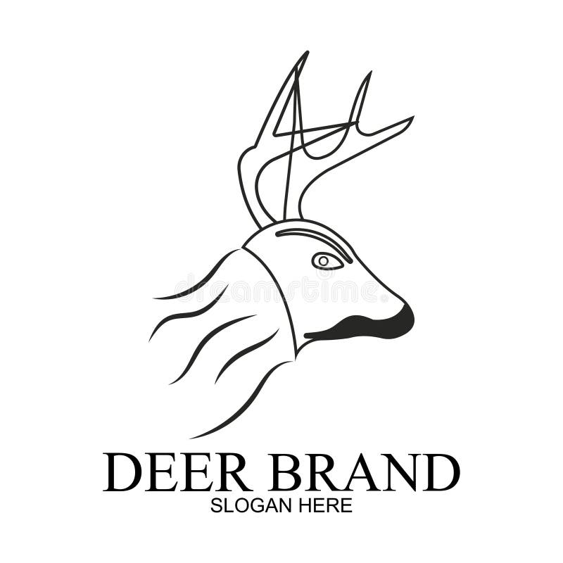 Deer Vector Icon Illustration Design Stock Vector - Illustration of ...