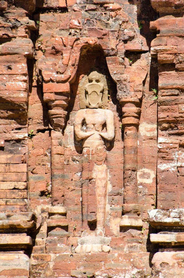 Defaced statue stock photo. Image of looting, world, asia - 83329280