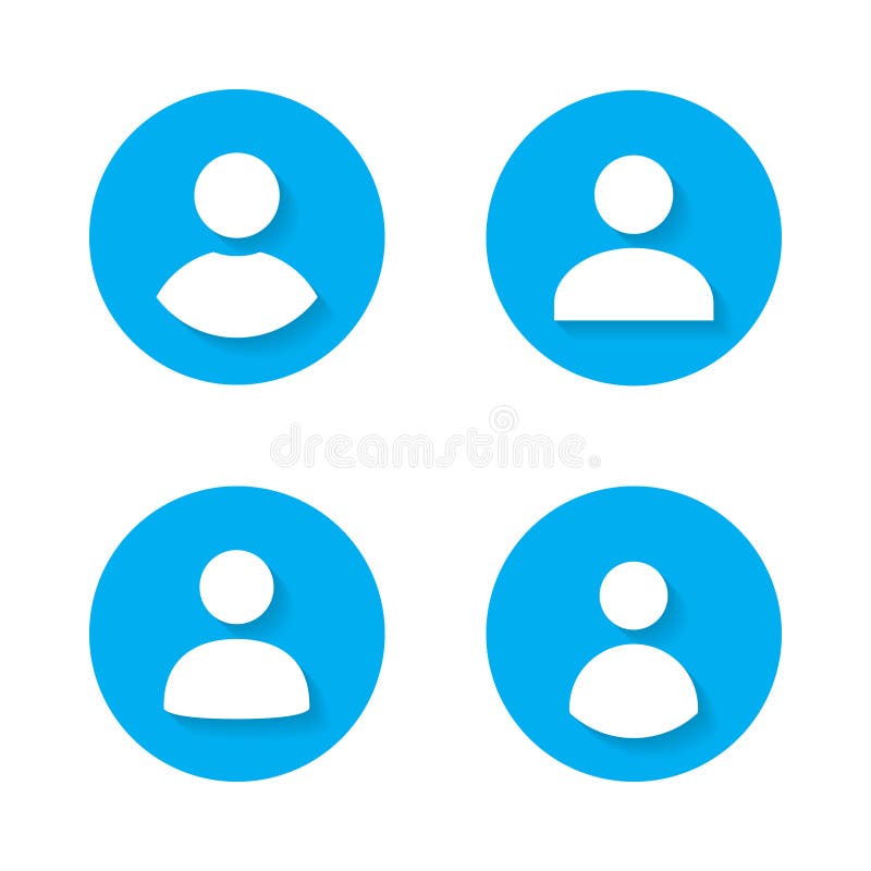 Default Avatar Profile Icon in Flat Style. Social Media User Photo ...