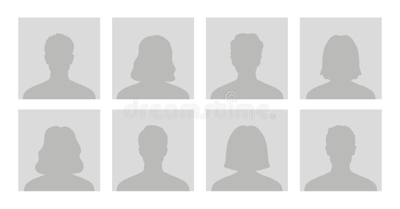 Default Avatar Profile Icon. Gray Placeholder Stock Illustration ...