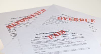 Default notices stock photo. Image of final, debt, overdue - 24487182