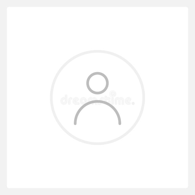 Default Profile Picture UI Element Template Stock Vector - Illustration of editable, responsive ...