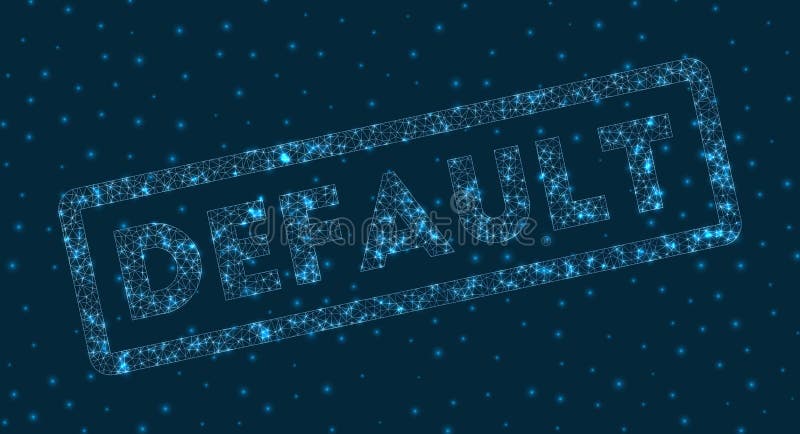 Default. Glowing Round Badge Stock Vector - Illustration of digital ...