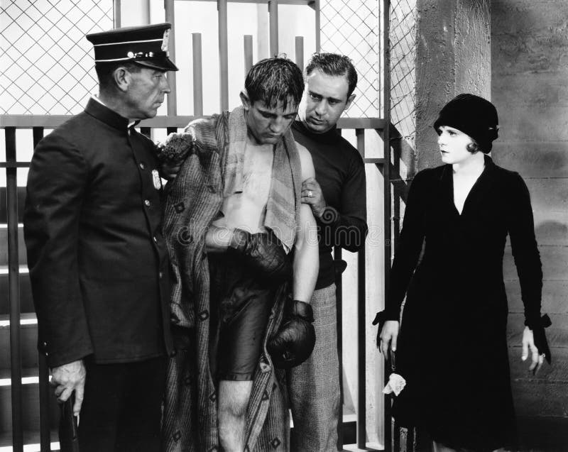 Defeated boxer stock image. Image of beat, beaten, bout - 52012061