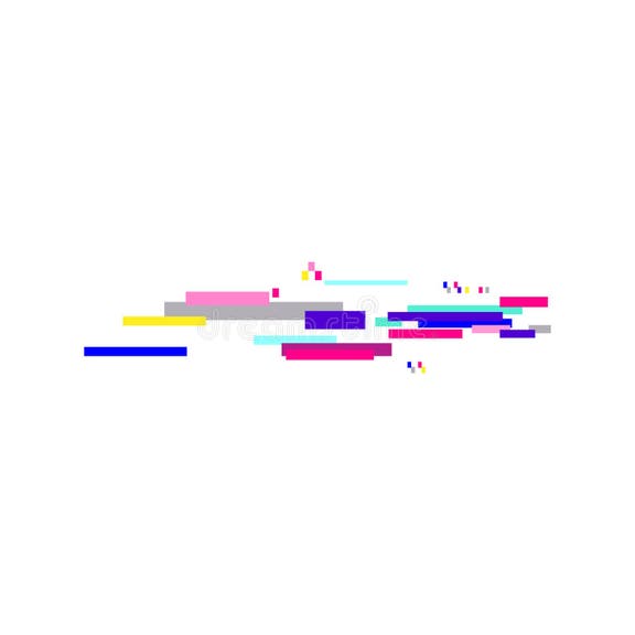 Defect Glitch Error Cartoon Vector Illustration Stock Illustration ...