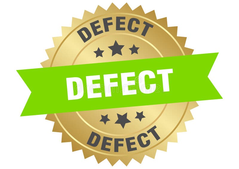 Defect Round Isolated Badge Stock Illustrations – 152 Defect Round ...