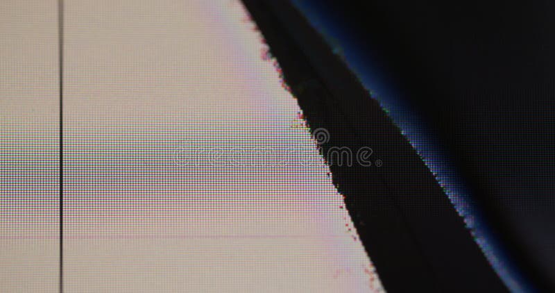 Defect Screen Glitch Effect Black Blurred Display Stock Photo - Image ...