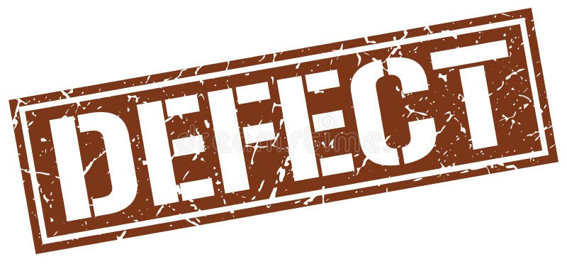 Defect square grunge stamp stock vector. Illustration of isolated ...