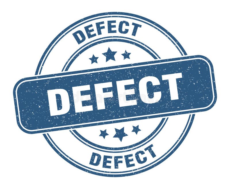 Defect Stamp. Defect Round Grunge Sign Stock Vector - Illustration of ...