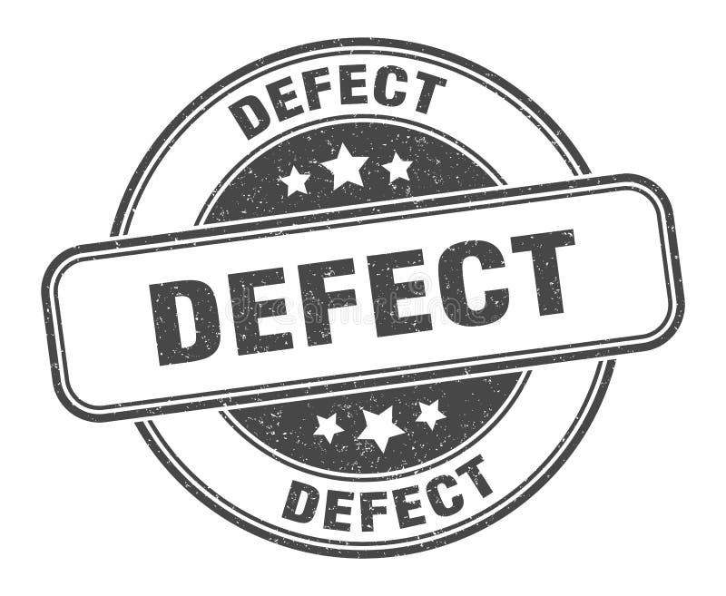 Defect Stamp. Defect Round Grunge Sign. Stock Vector - Illustration of ...
