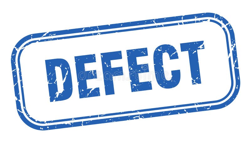 Defect Stamp. Defect Square Grunge Sign Stock Vector - Illustration of ...