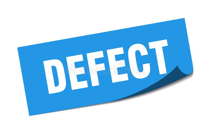 Defect Sticker Stock Illustrations – 398 Defect Sticker Stock ...