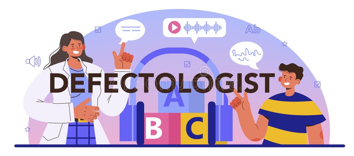 Speech Sound Disorder Stock Illustrations – 198 Speech Sound Disorder ...