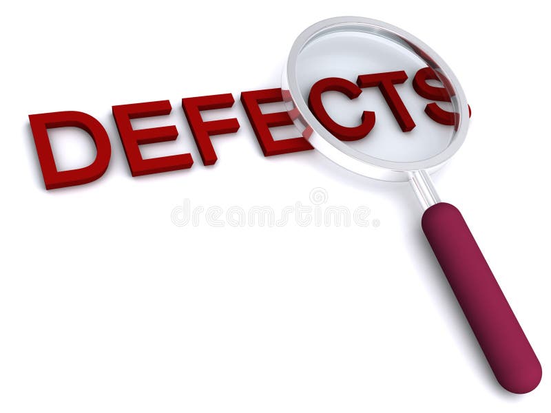 Defectos Imagen de archivo - Imagen: 7446061
