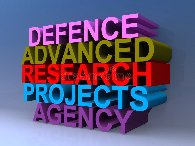 Defence Advanced Research Projects Agency Stock Illustration ...
