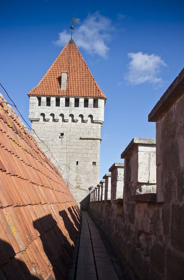 Defence tower stock photo. Image of wall, stone, ancient - 22606344