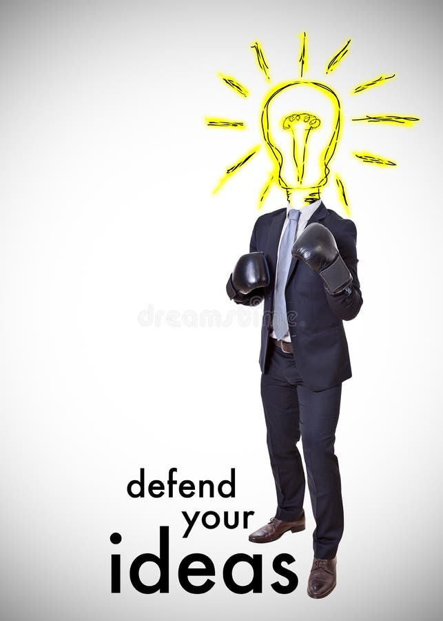 Defend Your Ideas Stock Illustrations – 6 Defend Your Ideas Stock ...
